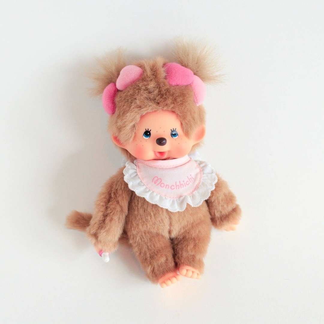 Monchhichi Girl Love Sweet Heart Series With Angel Wings Pink - Etsy