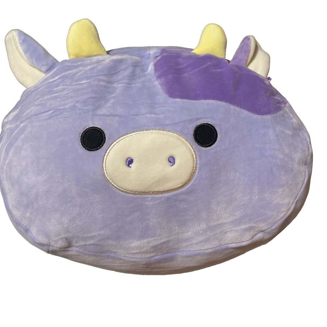 Squishmallow Cow 12 Inch Stackable Bubba the Purple Cow Soft - Etsy