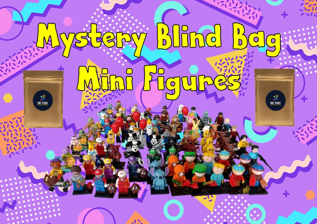 Mystery Blind Bag Custom Mini Figures Building Blocks Lucky - Etsy