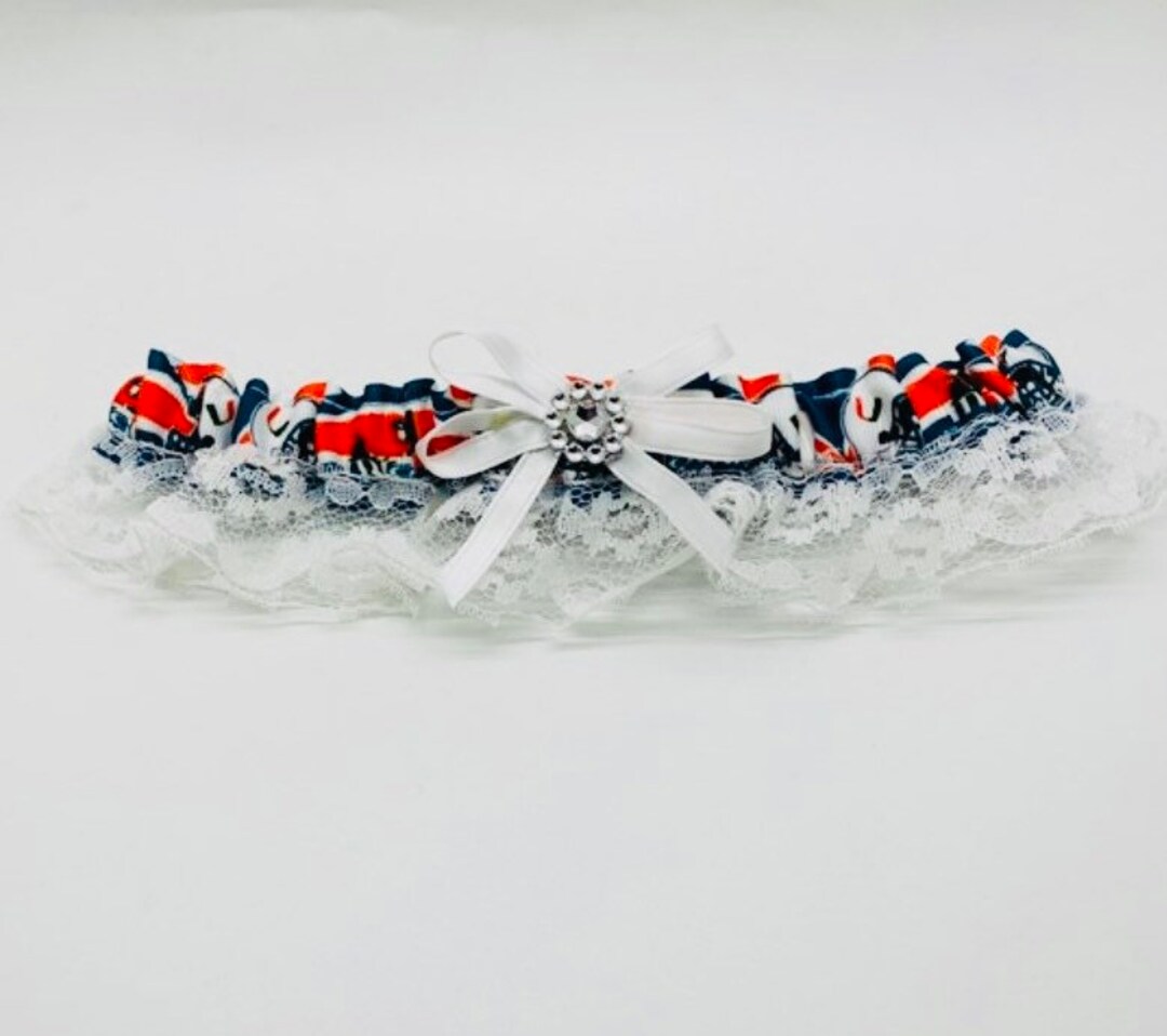 Miami Inspired Wedding Garter, Sports Garter, Wedding Accessory, Gifts ...