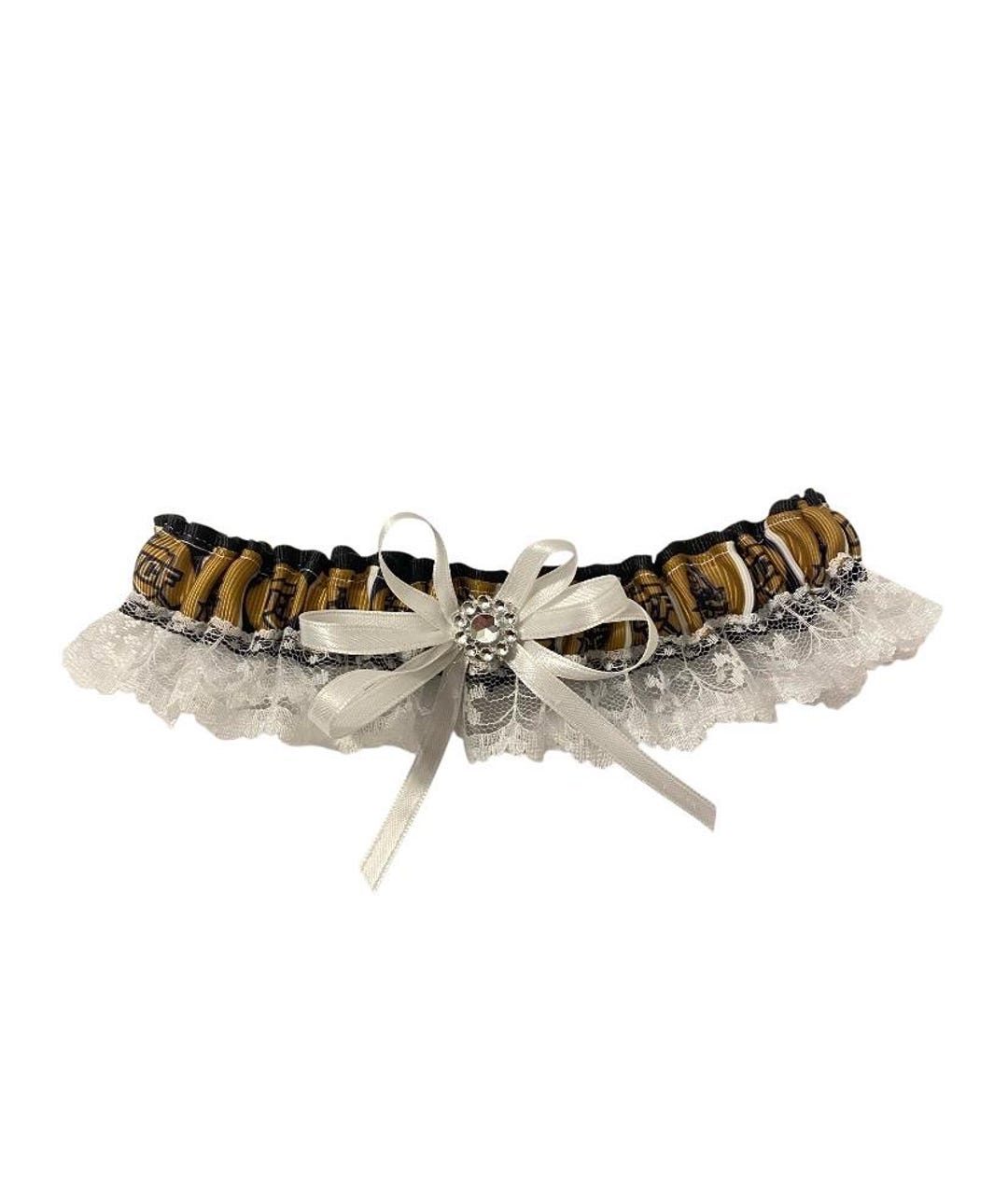 Collegiate Sports Team Wedding Garter: Handmade Bridal Accessory - Etsy