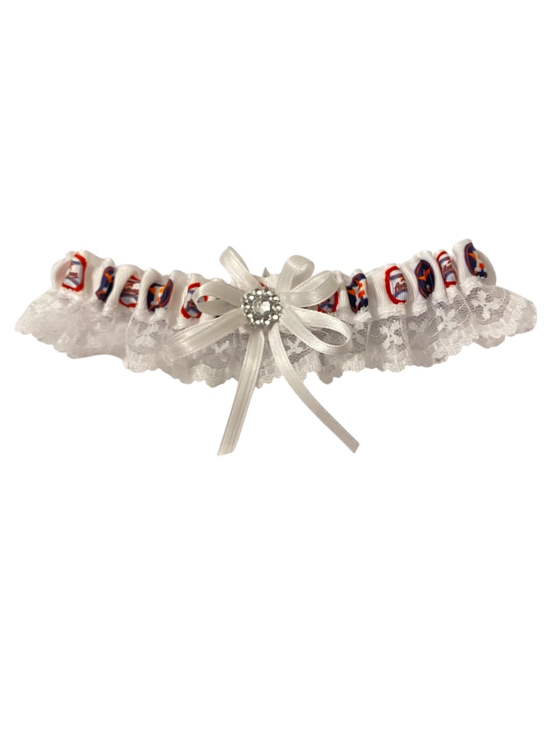 Astros Inspired Wedding Garter, Sports Garter, Wedding Accessory ...