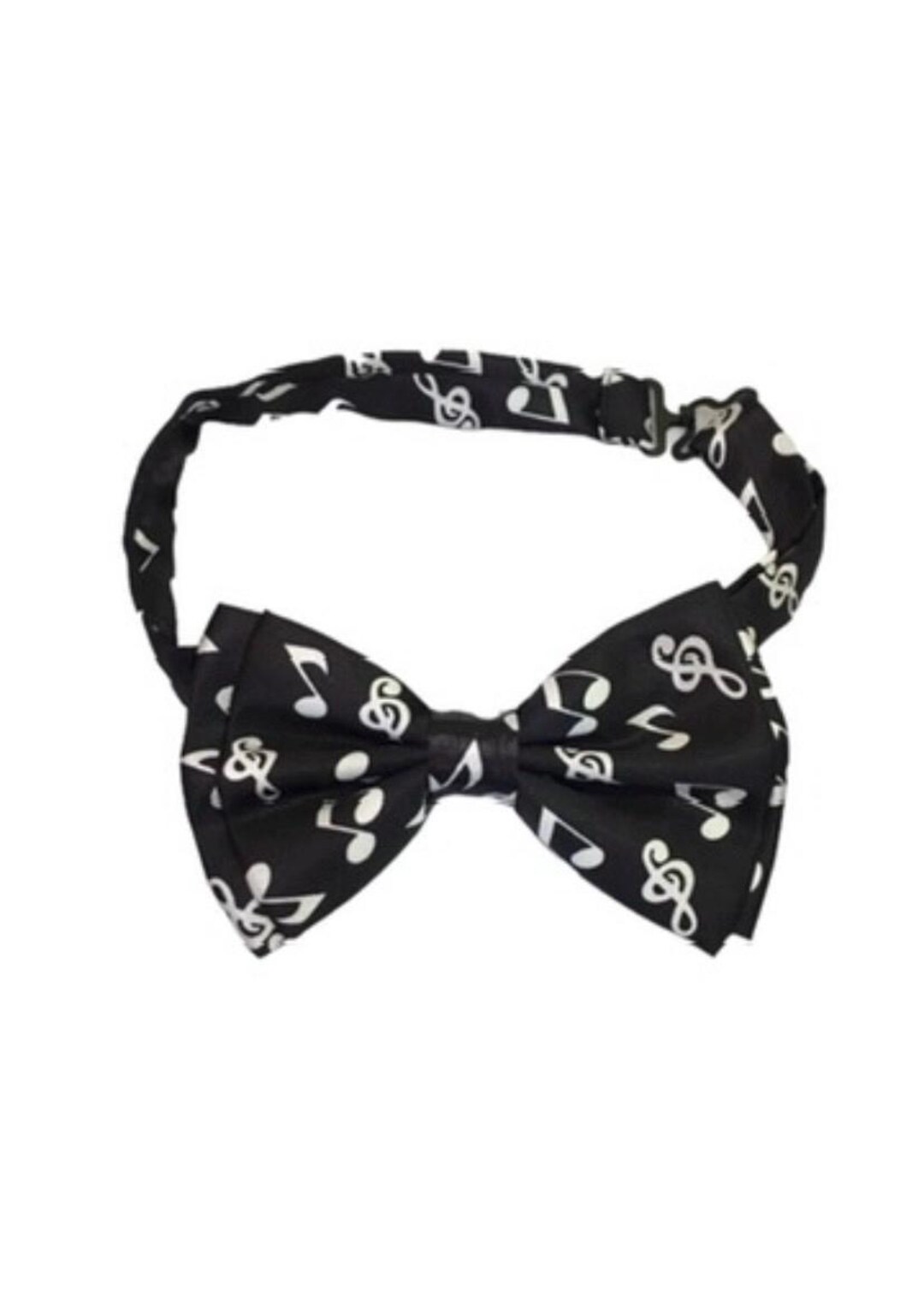 Black and White Musical Note Bow Tie - Etsy
