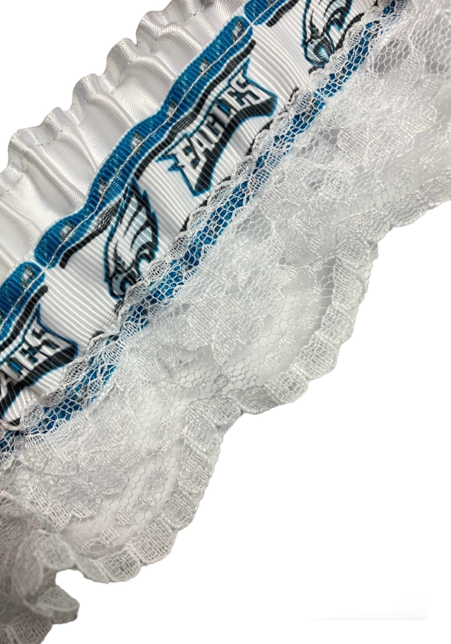 Eagles Wedding Garter: Handmade Sports Team Accessory - Etsy