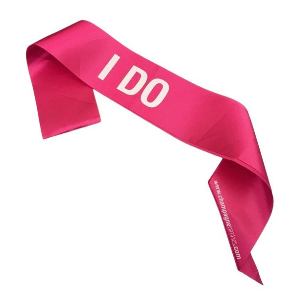 Hot Pink Sash - Etsy