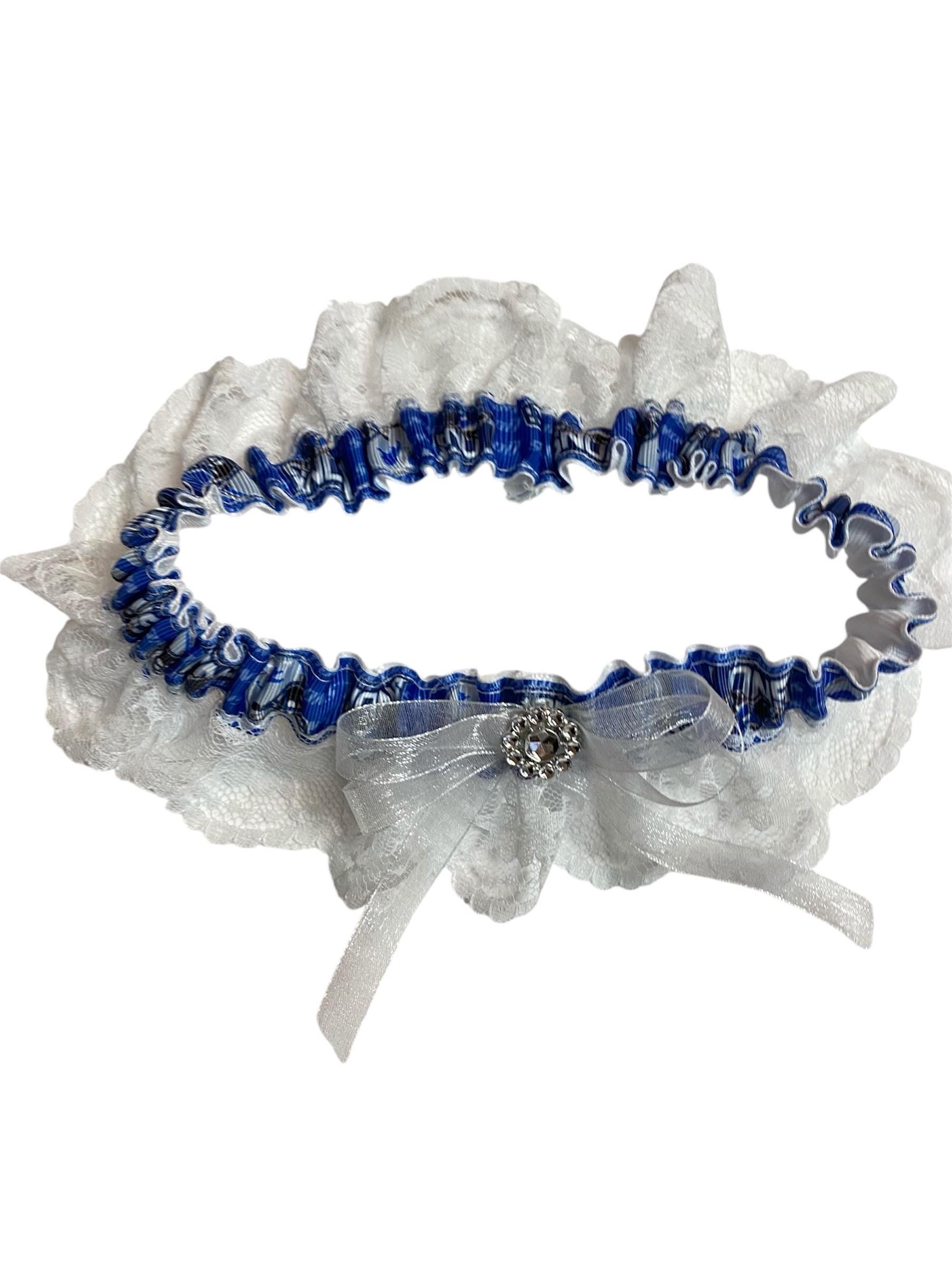 Lions Inspired Wedding Garter: Sports Team Accessory - Etsy
