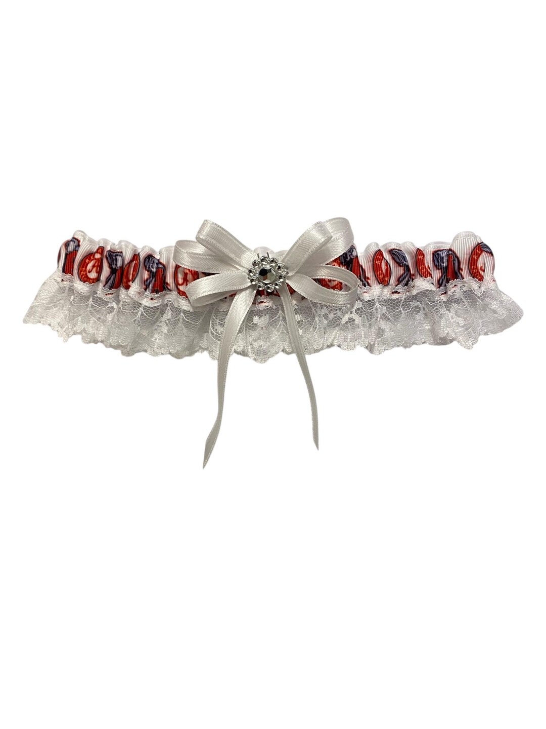 Alabama Crimson Tide Wedding Garter: Handmade Sports Accessory - Etsy