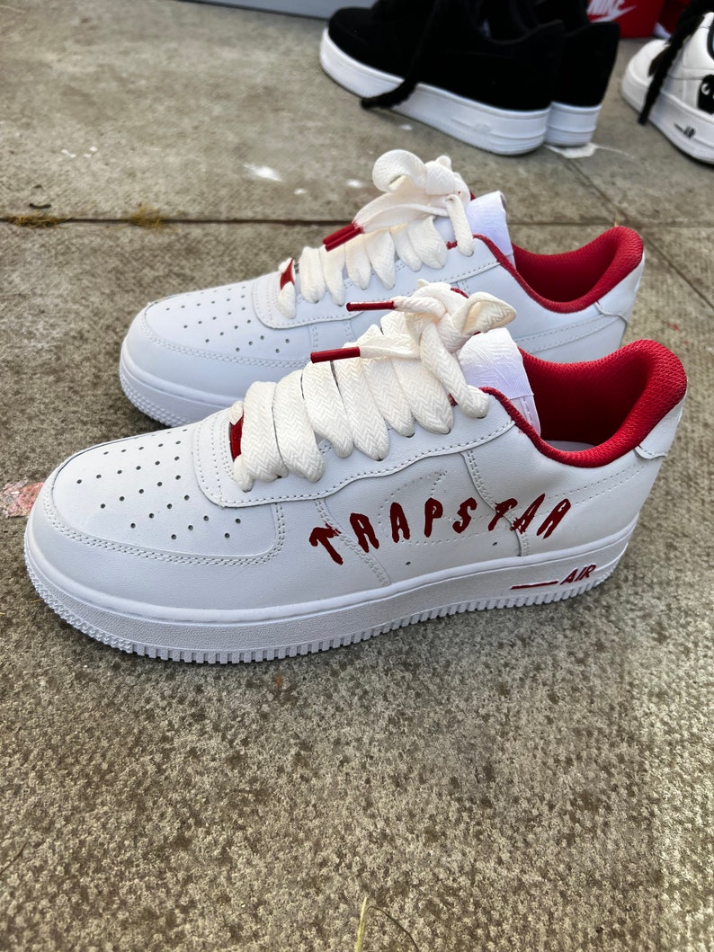 Custom Air Force 1s TRAPSTAR Air Force 1s TRAPSTAR Custom - Etsy UK