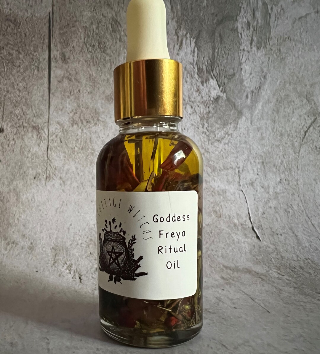 Goddess Freya Oil, Goddess Oil, Essential Oils, Dried Flowers, Dried ...