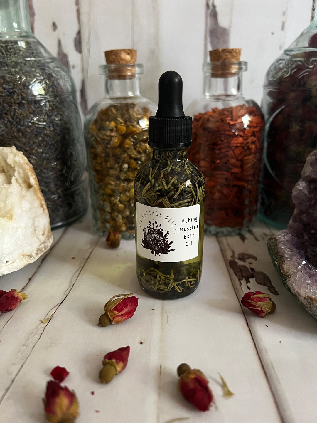 Achy Muscles Bath Oil, Essential Oils, Herbs, Crystals, Health and ...