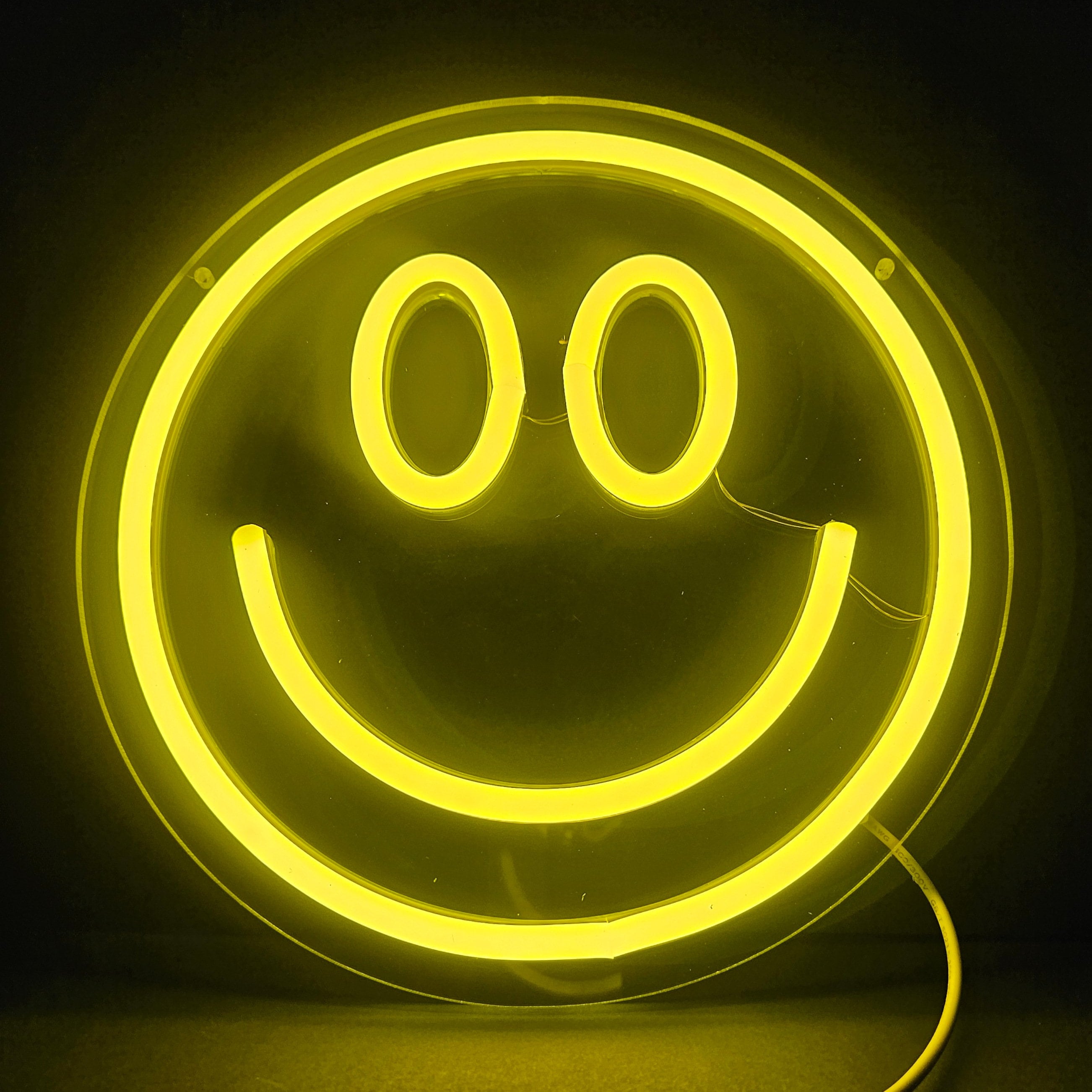Smiley Face LED Neon Acrylic Decorative Light Night Lights - Etsy