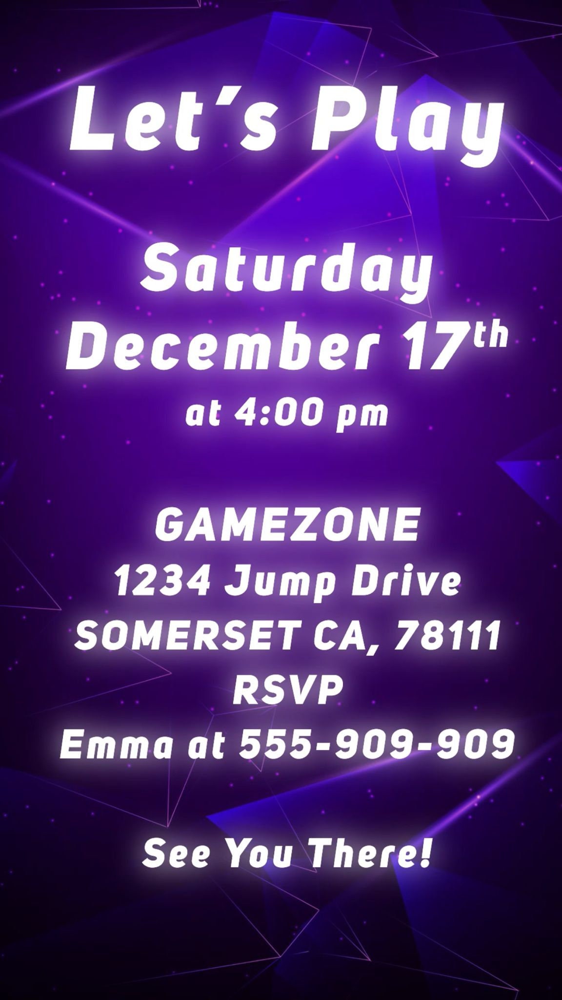 Playstation Video Invitation, Gaming Party Invitation, Video Game ...