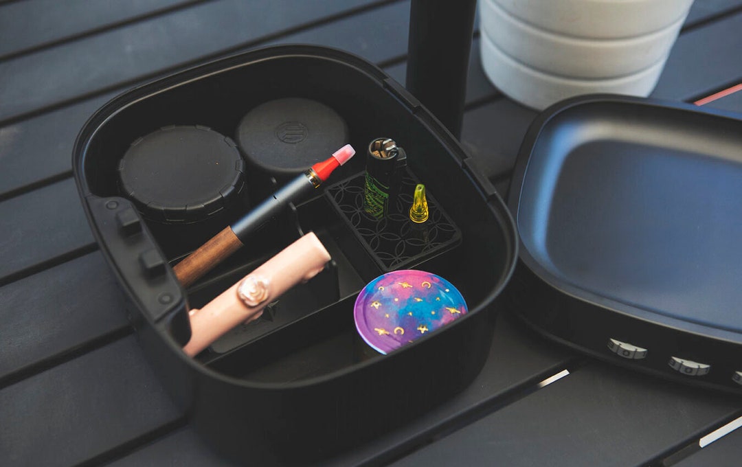 Best-seller Locking Smell-proof Box With Tray – Child-resistant ...