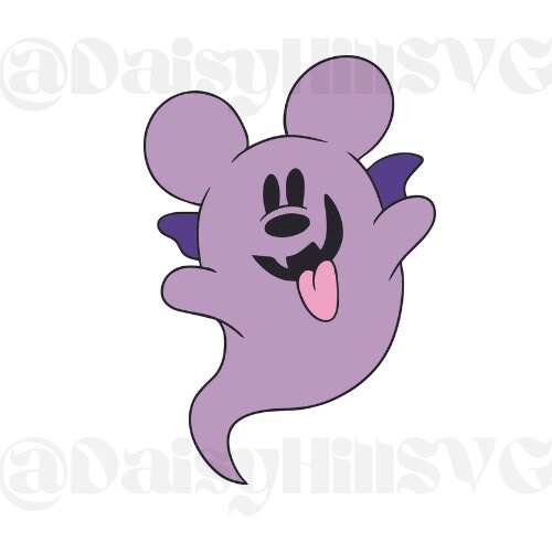 Ghost Mickey SVG, PNG, JPG - Etsy