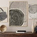 Tree Ring Printable Tree Stump Prints Digital Print Set of 3 Beige Tree ...