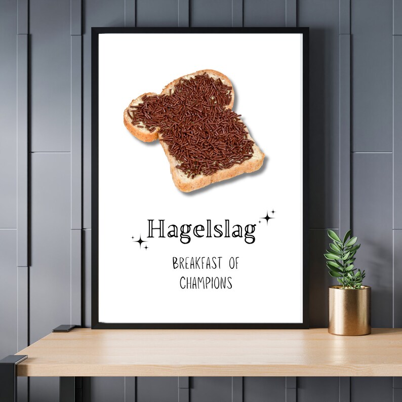 Hagelslag Dutch Print Dutch Printable Art Dictionary Print Dutch Gifts ...