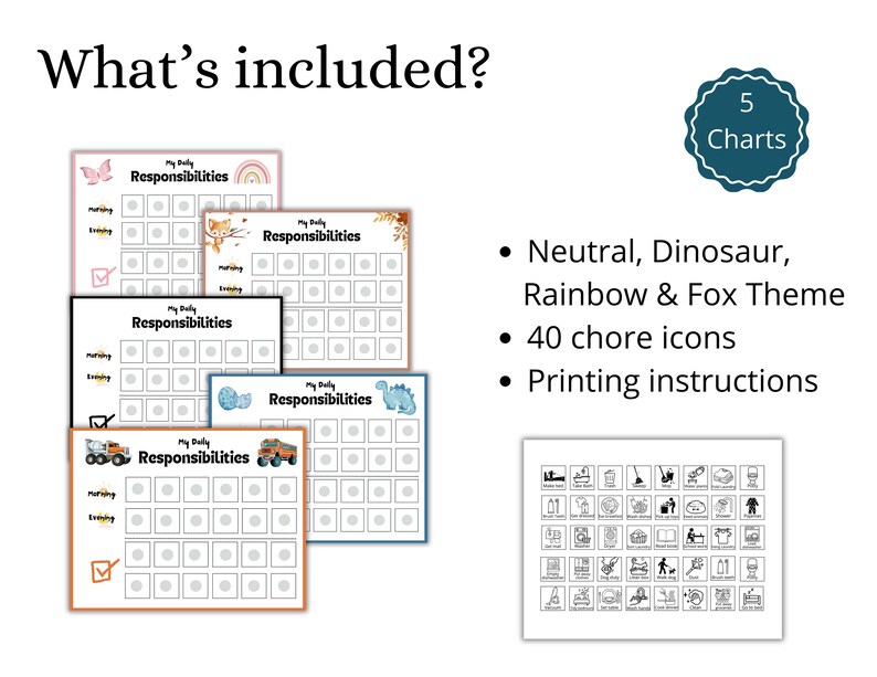 Kids Daily Schedule Bedtime Routine Preschool Calendar Toddler Chore ...