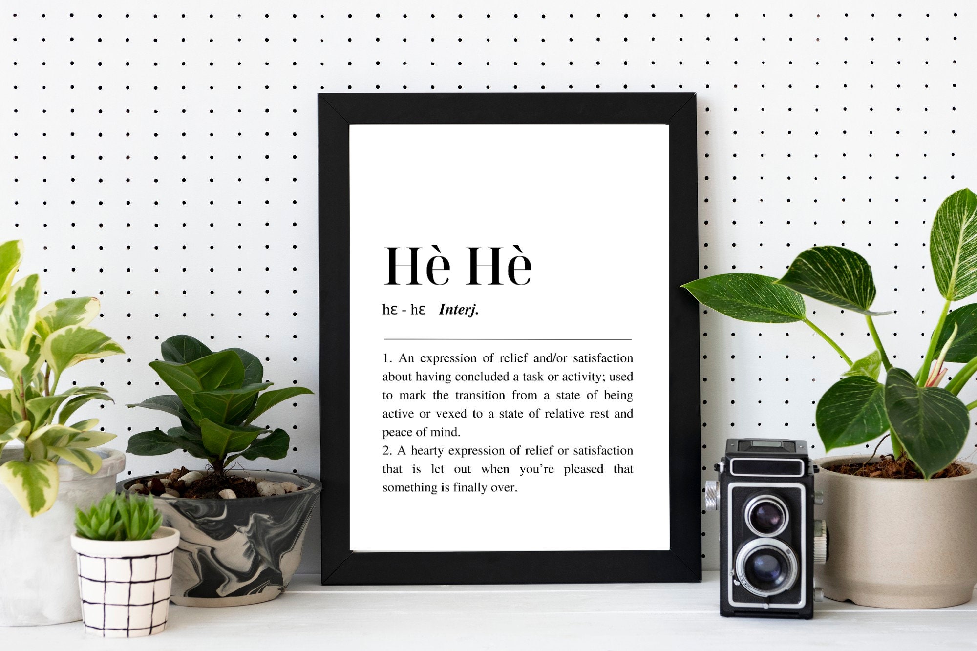 Hè Hè Definition Print, Dutch Word Art (instant Download) - Etsy