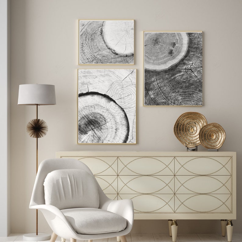 Tree Ring Printable Tree Stump Prints Digital Print Tree Ring Print ...