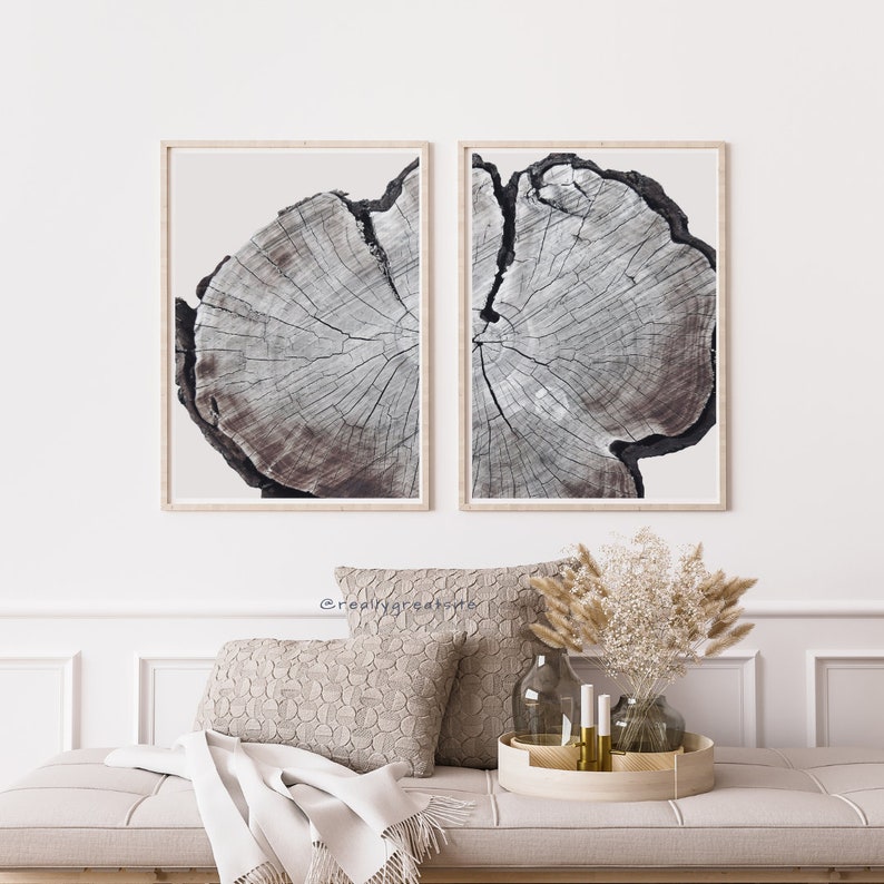 Tree Ring Printable Tree Stump Prints Digital Print Tree Ring Print ...