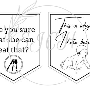 Schitt's Creek Baby Shower/sprinkle Bunting SVG - Etsy