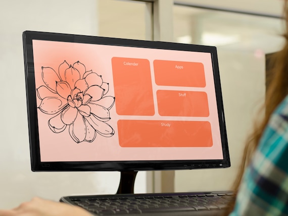 Desktop Planner Digital Download Planner for Computer - Etsy