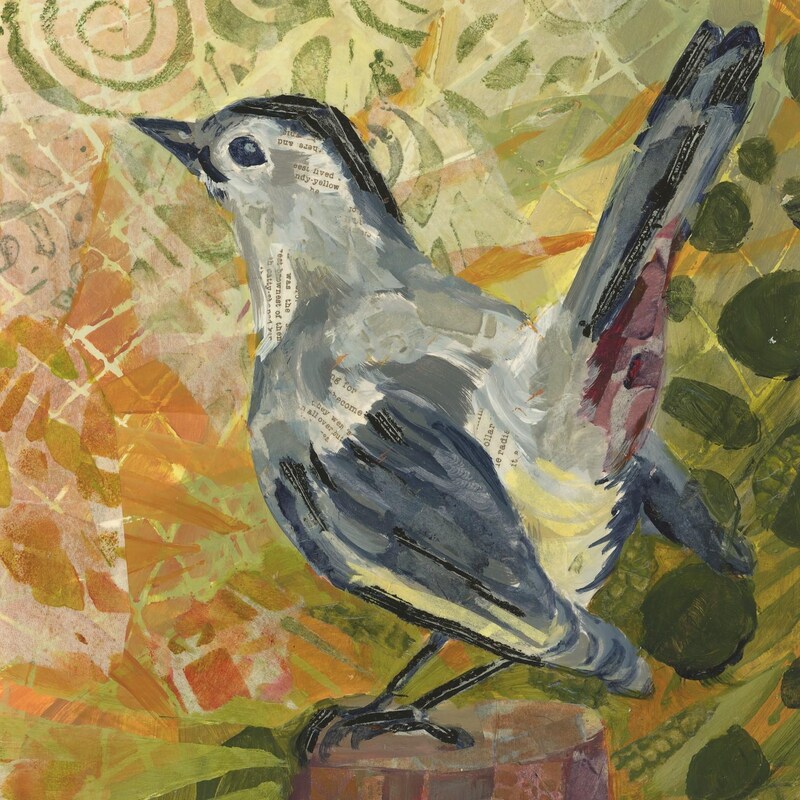 Catbird Painting - Etsy