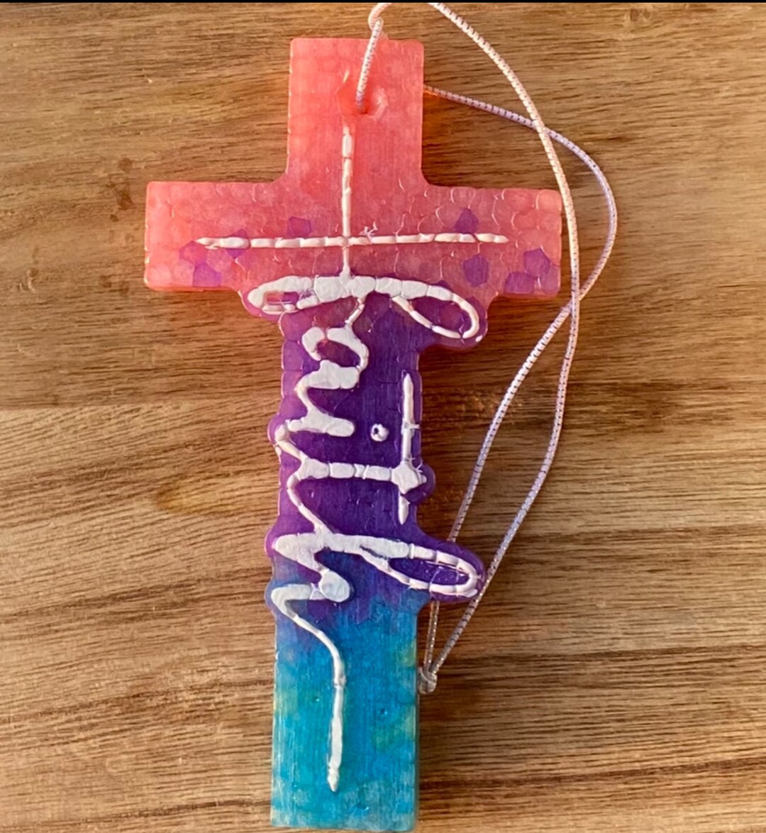 Faith Cross Car Freshie, Car Candle, Air Freshener, Car Scent - Etsy