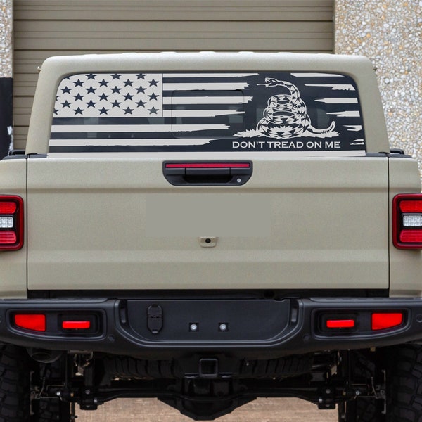 Jeep Gladiator Rear Window Decals - Etsy