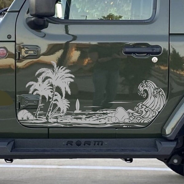 2 Door Jeep Decals and Stickers - Etsy