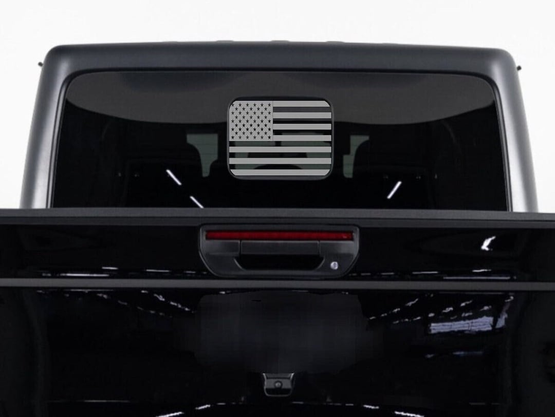 American Flag Decal Fits Jeep Gladiator Rear Window - Etsy