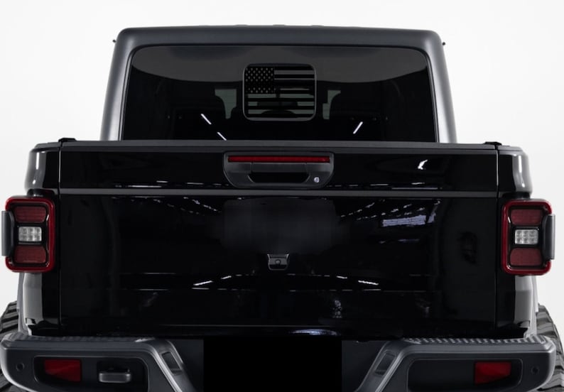 American Flag Decal Fits Jeep Gladiator Rear Window - Etsy