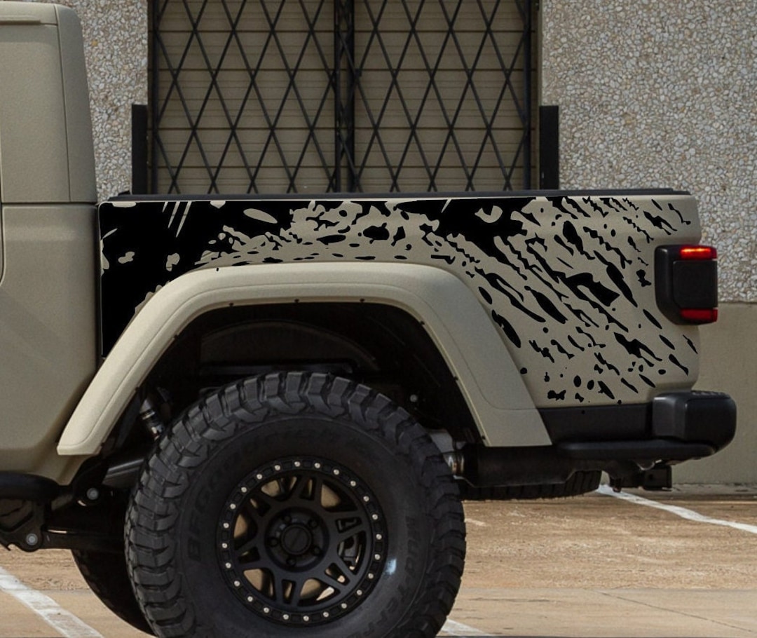 Mud Splash Decals Fits Jeep Gladiator Truck Bed Sides - Etsy