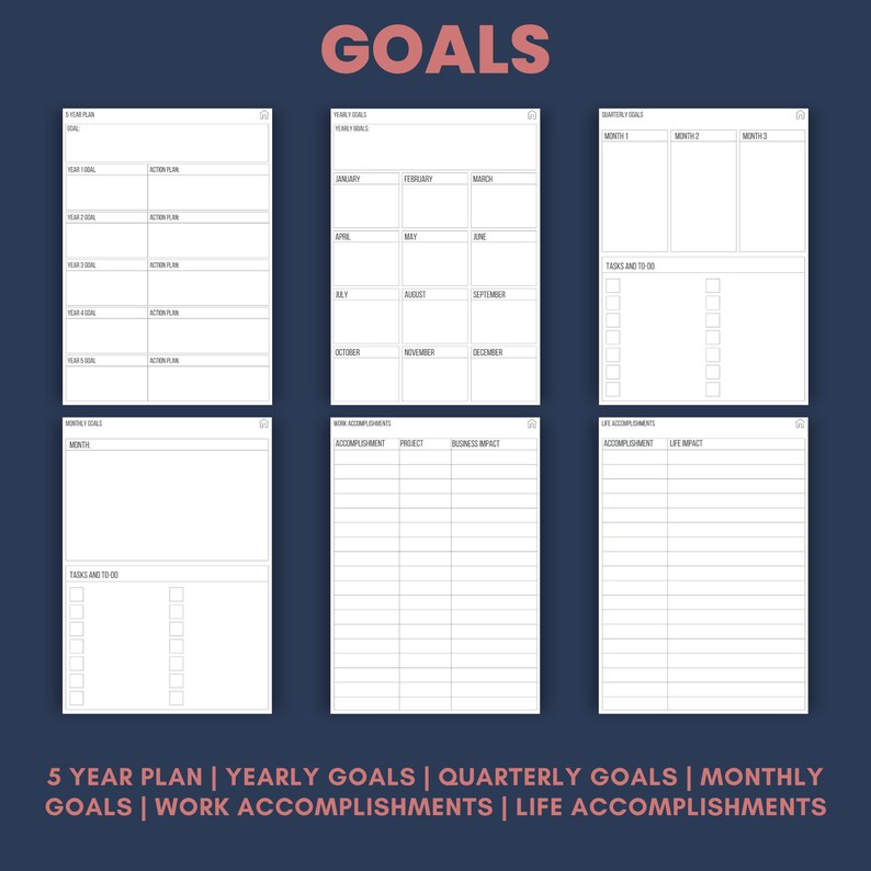 ADHD Planner, ADHD Digital Planner,adhd Planner Printable,adhd Planner ...