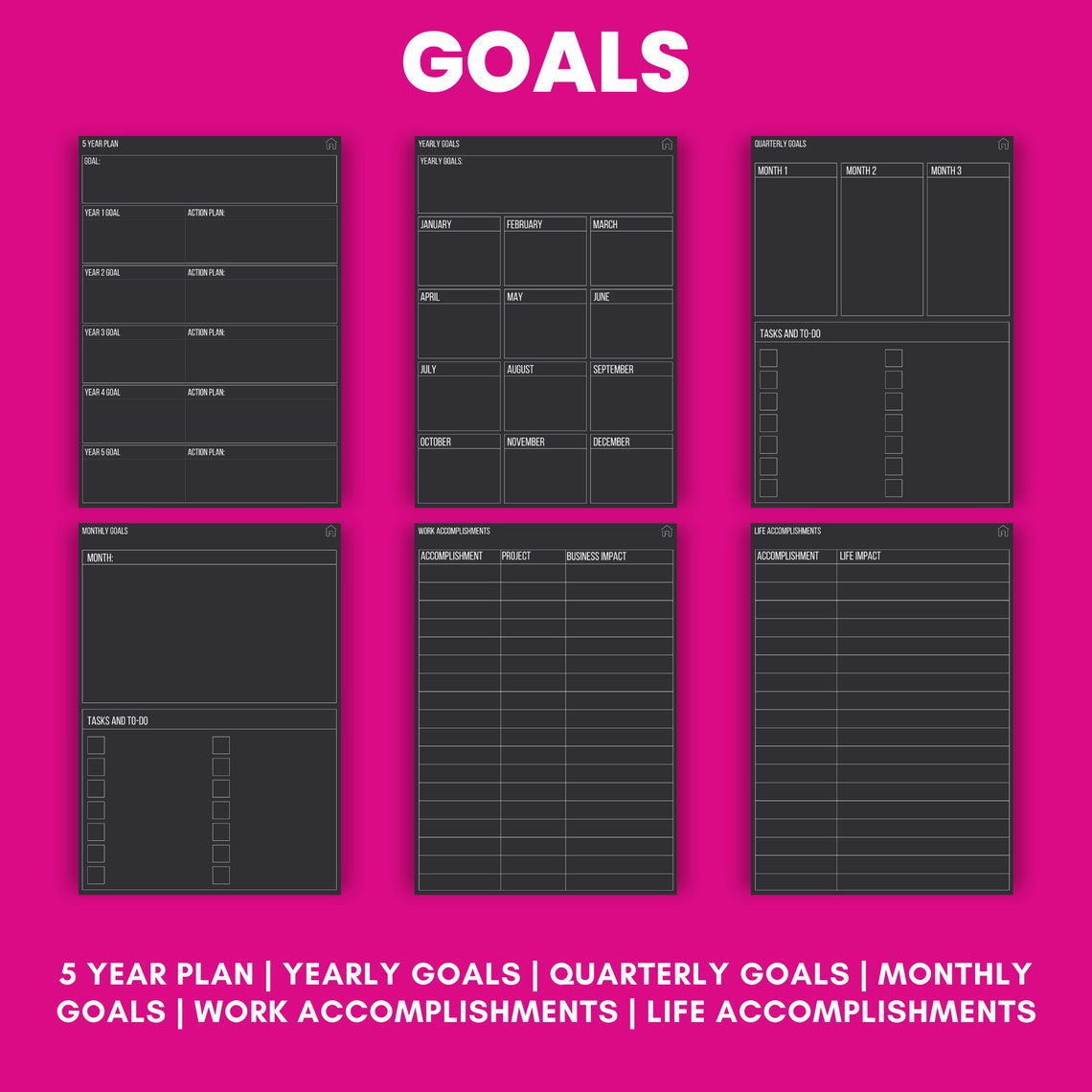 ADHD Planner Good Notes Planner ADHD Digital Planner Adhd - Etsy