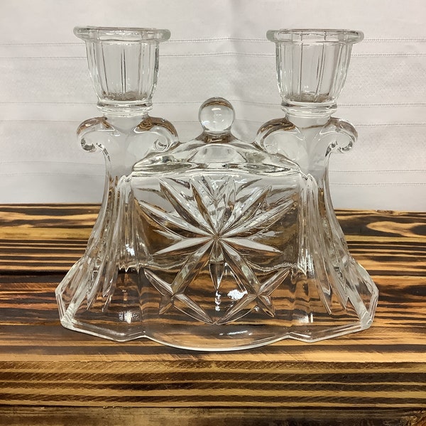 Star of David Glass Candle Holder - Etsy