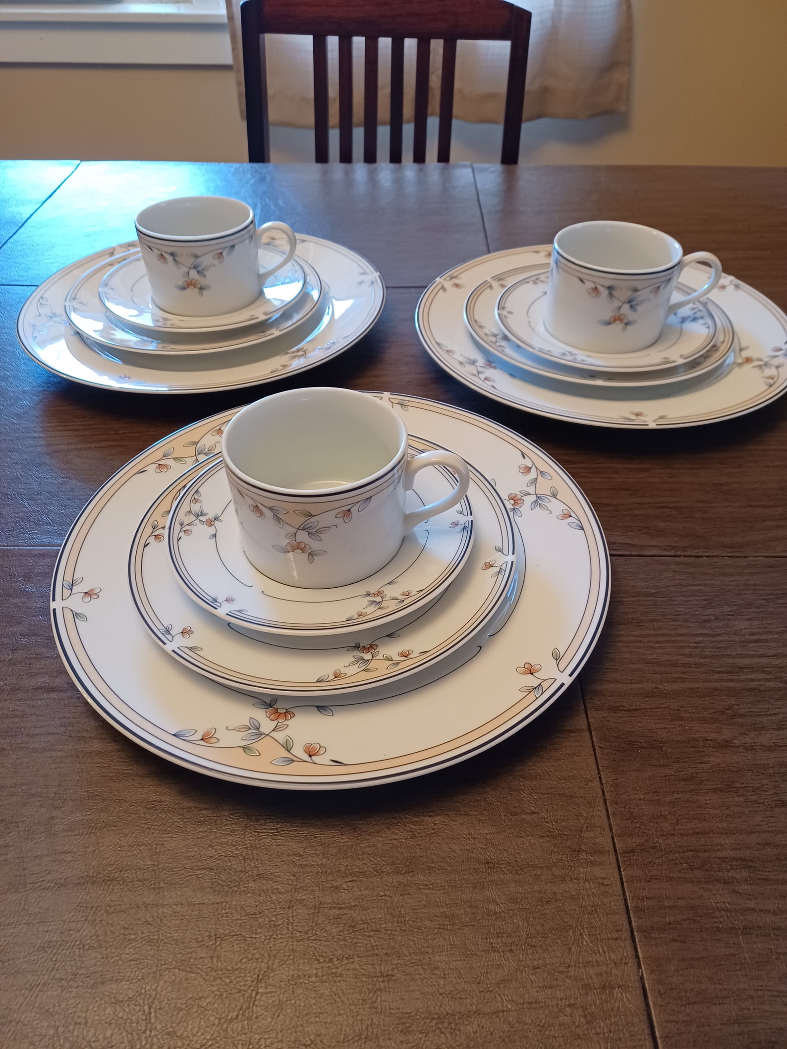 Princess House China 4 Pc Place Setting Heritage - Etsy
