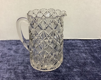 Diamond Cut Pitcher - Etsy