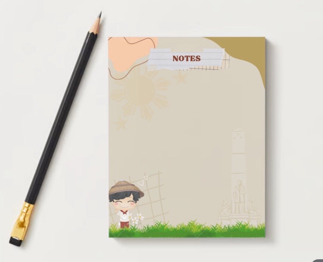 Mabuhay Handmade Notepad, Filipino Notepad, Gift Ideas, Custom ...