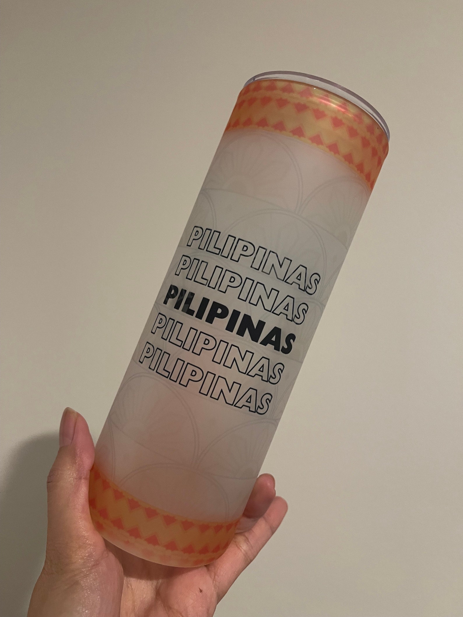 Filipino Glass Tumbler, Pinoy, Pinay, Philippines Souvenir, Memorabilia ...