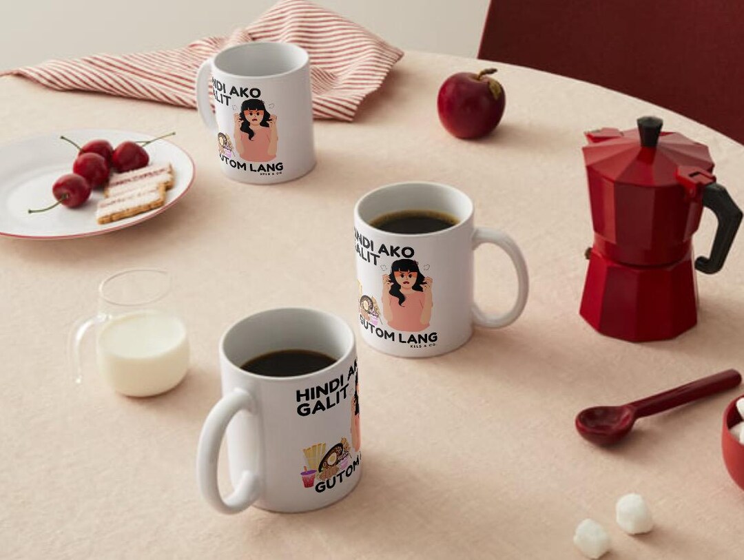 Hindi Ako Galit Filipino Mug, Pinay, Pinoy, Filipina, Souvenir, Gift ...