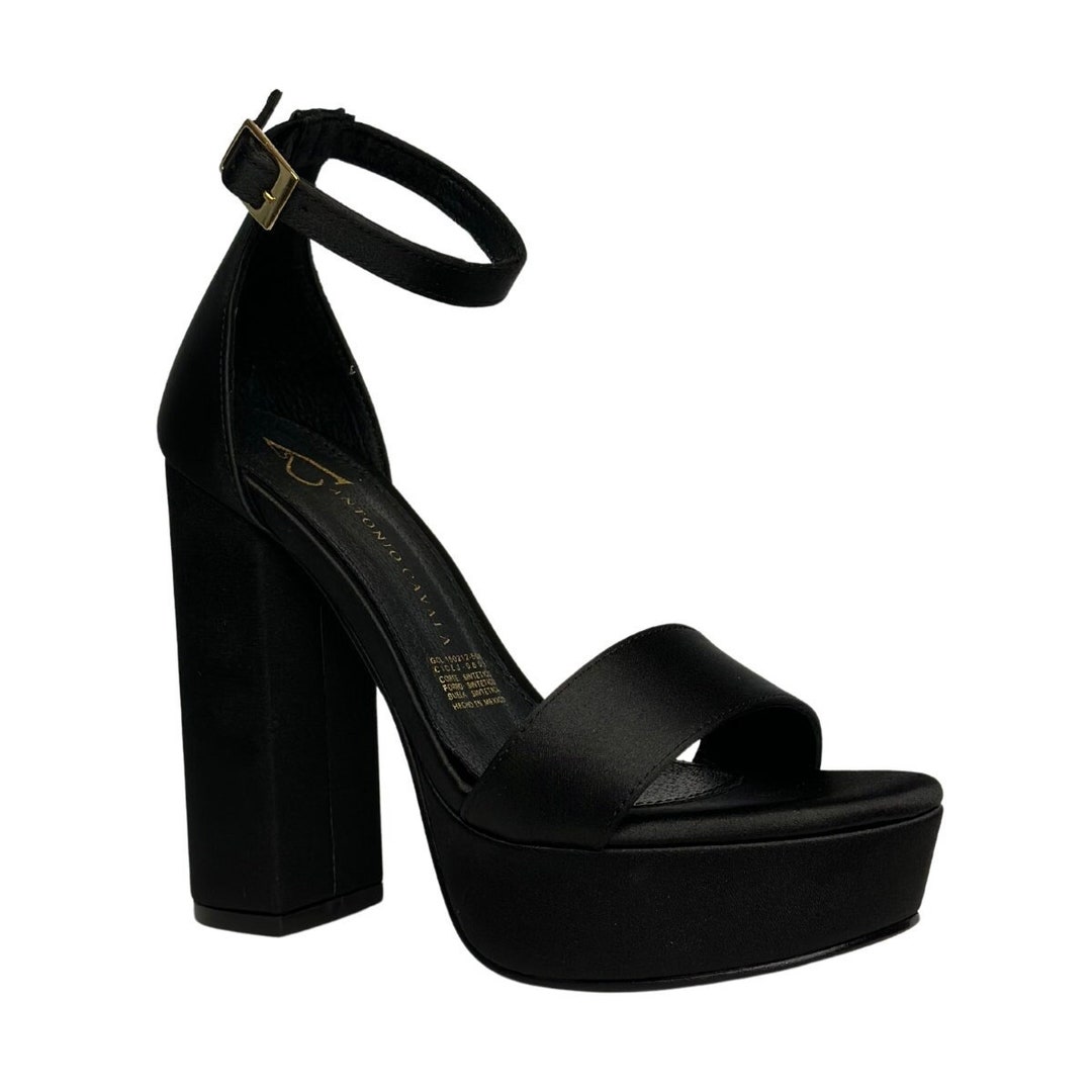 New Designer PLATFORM High Block HEELS SANDALS Handmade - Etsy
