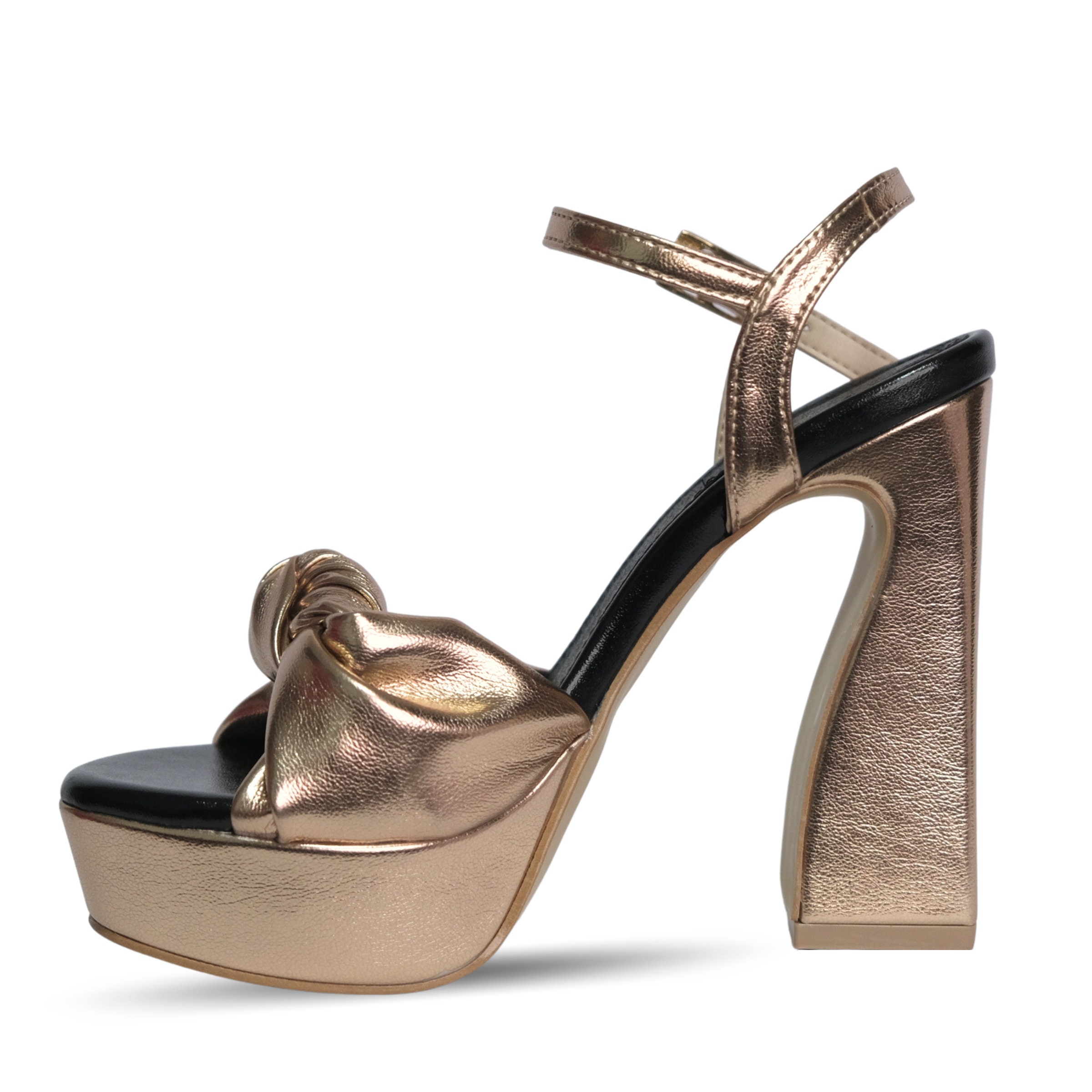 New Designer PLATFORM High Block HEELS SANDALS Handmade - Etsy