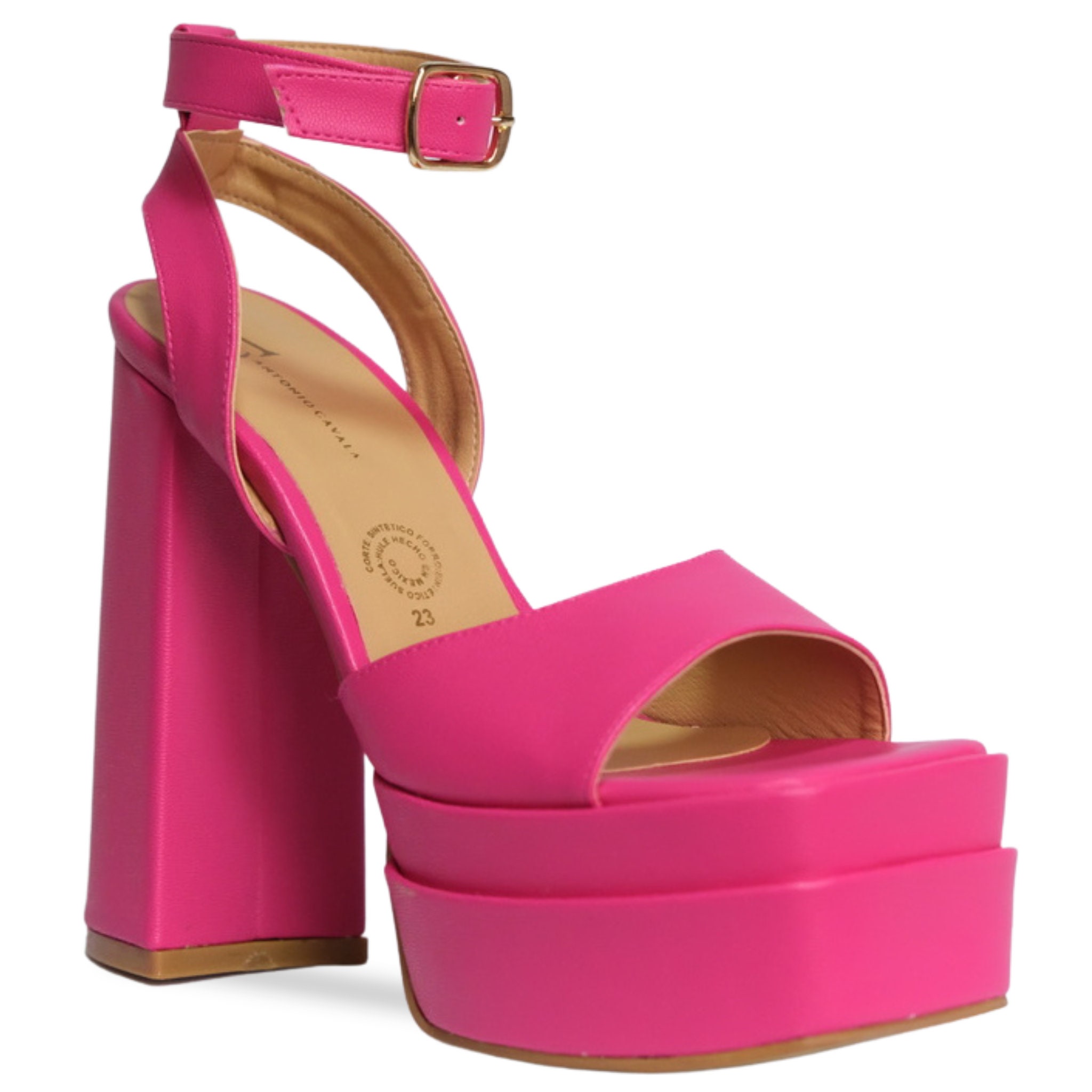 New Designer Double PLATFORM High Block HEELS SANDALS Handmade - Etsy