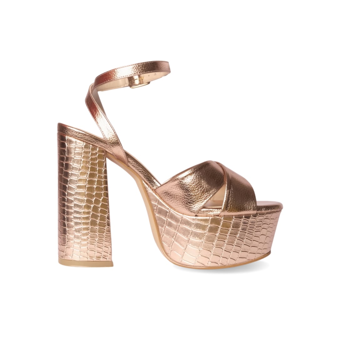 New Designer PLATFORM High Block HEELS SANDALS Handmade - Etsy