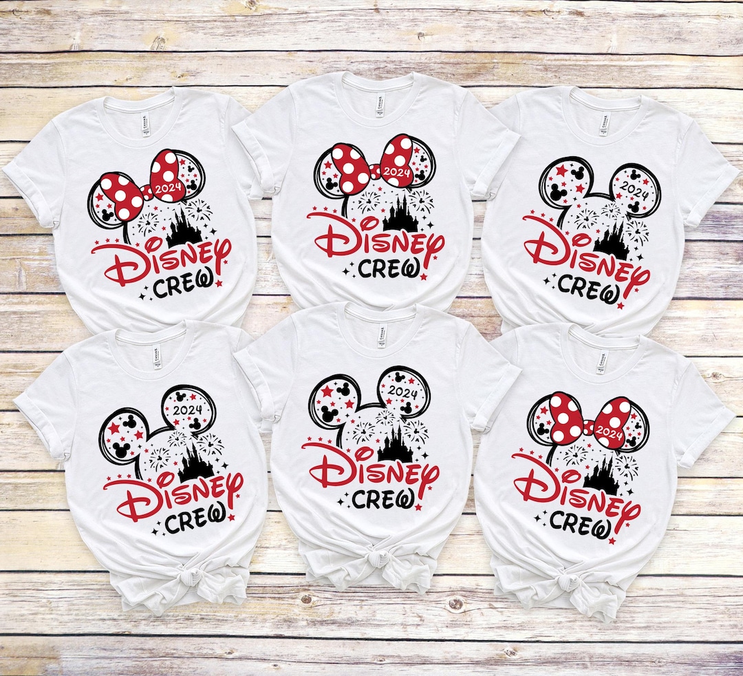 Personalized Disney Crew Shirt, Castle Disney Shirt, Mickey Crew Shirt ...