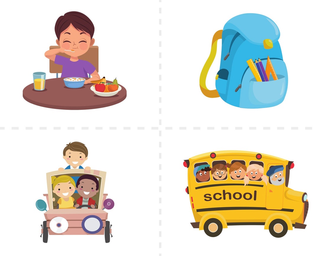 School Daycare Transition Picture Book Social Story Digital Download - Etsy