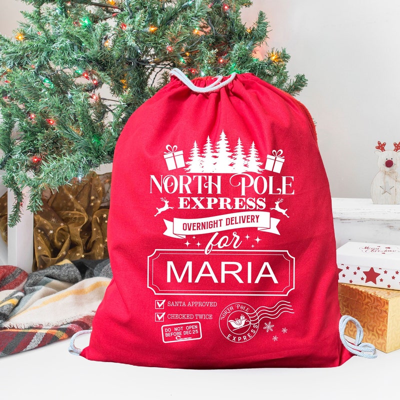 Large Santa Sack - Etsy