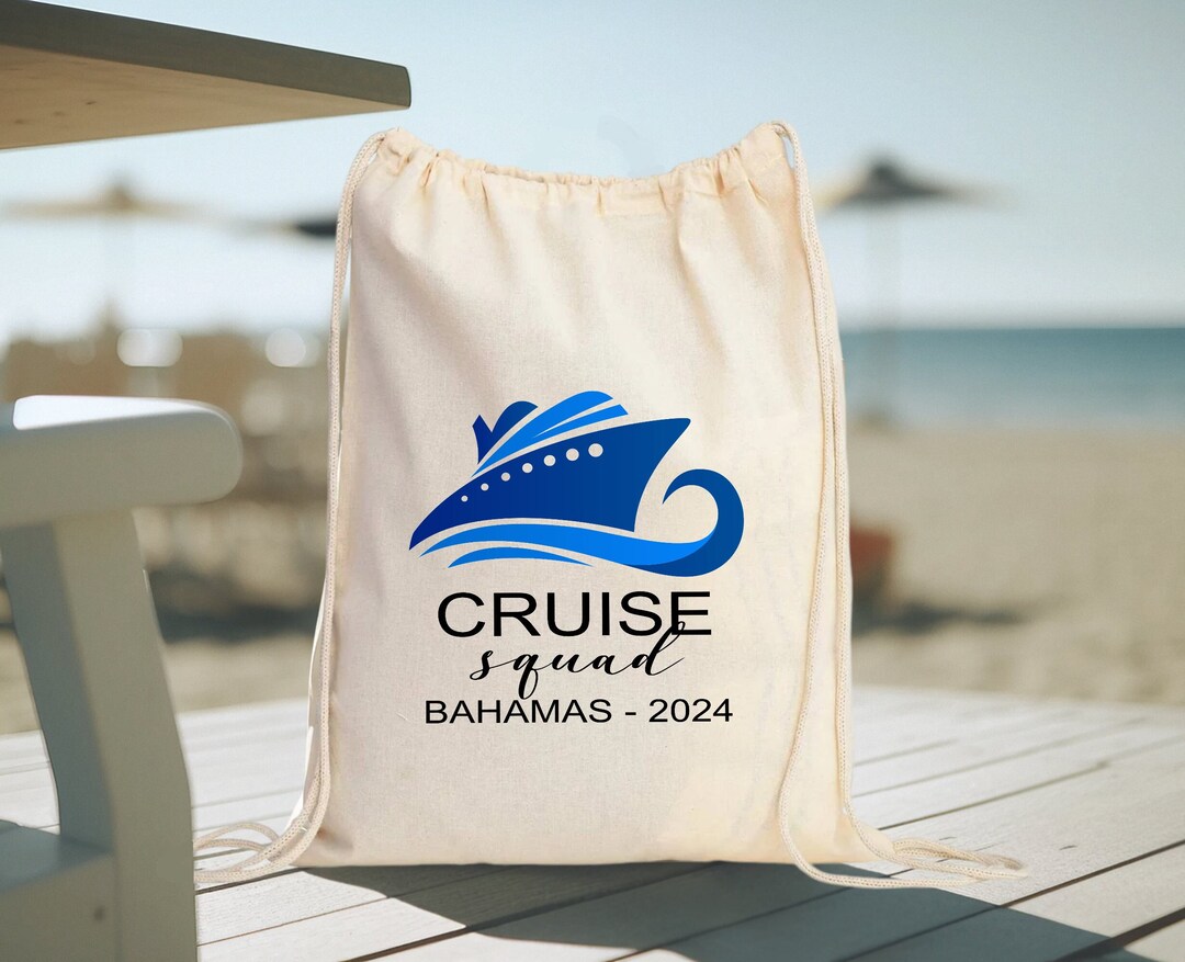 Personalized Cruise Gift, Custom Cruise Beach Bag, Personalized Cruise ...