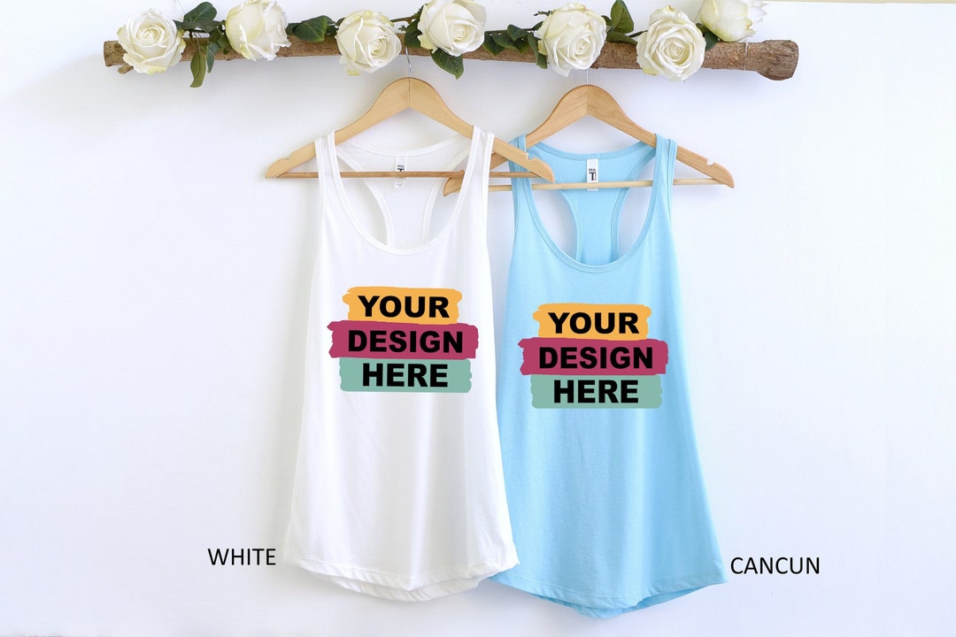 Custom Tank Top, Gift for Her, Custom Text Tank, Personalized Shirt ...